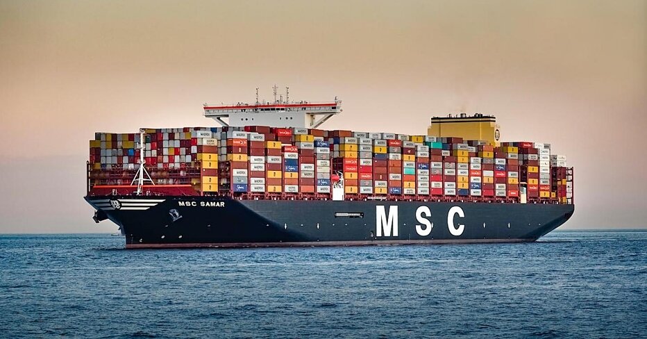 La empresa italiana de transporte de contenedores MSC es la primera del ...