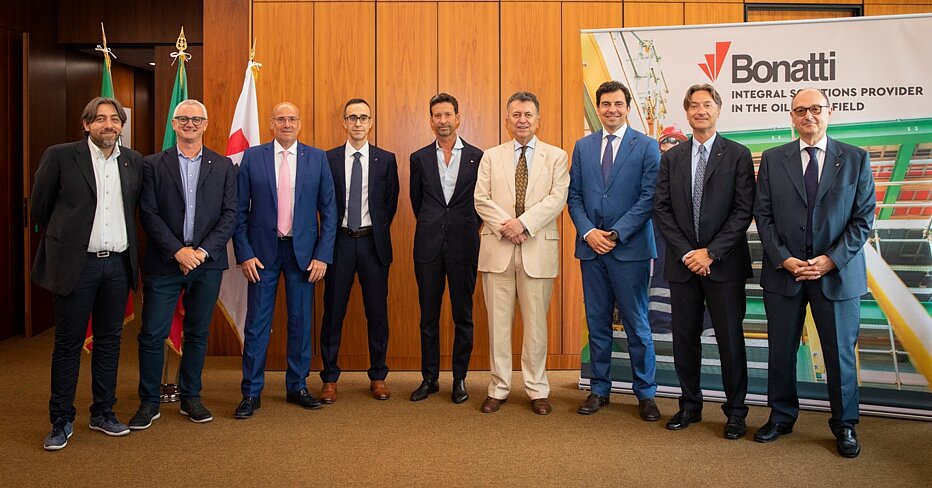 Visita dell'ambasciatore del Messico in Italia alla sede della Bonatti