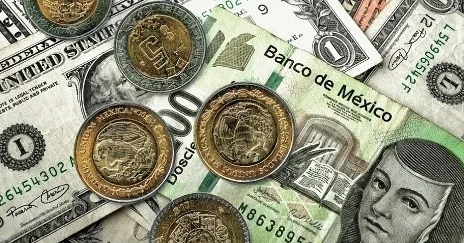 Il peso messicano raggiunge le 16,84 unità per dollaro